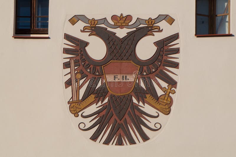 Austrian double eagle stock photo. Image of headed, gold - 32725110