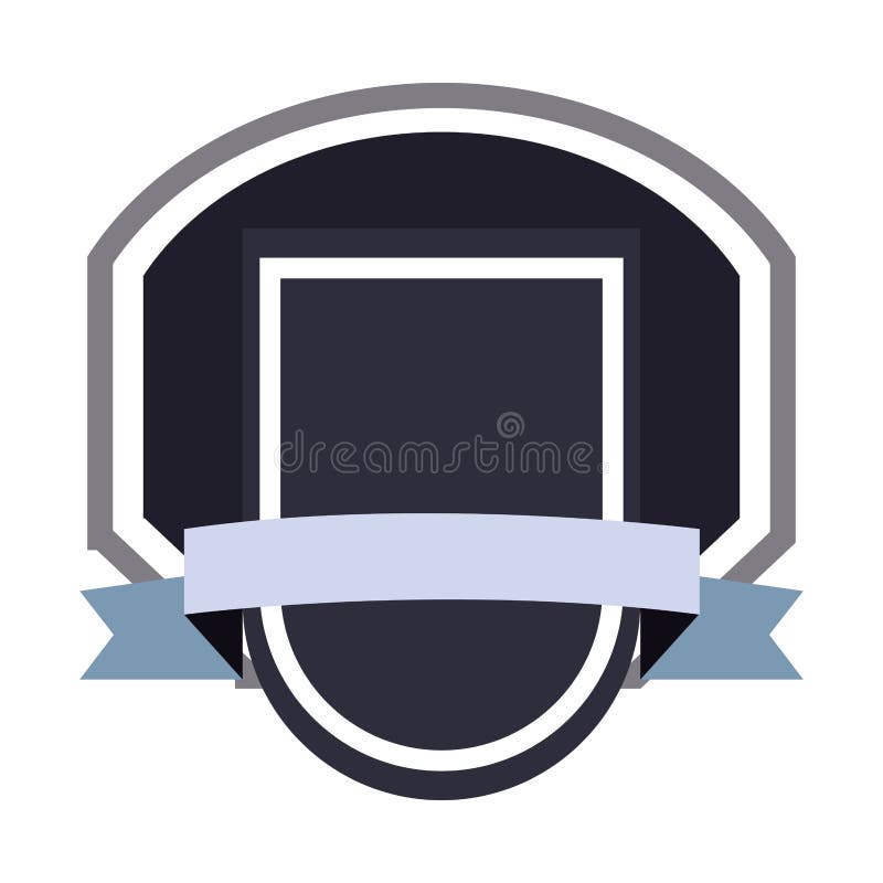 Emblem Badge Empty Template Stock Vector - Illustration of background ...