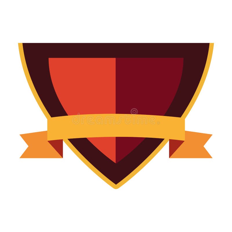 Emblem Badge Empty Template Stock Vector - Illustration of shield, sign ...