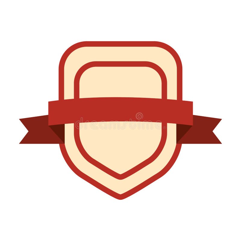 Emblem Badge Empty Template Stock Vector - Illustration of background ...