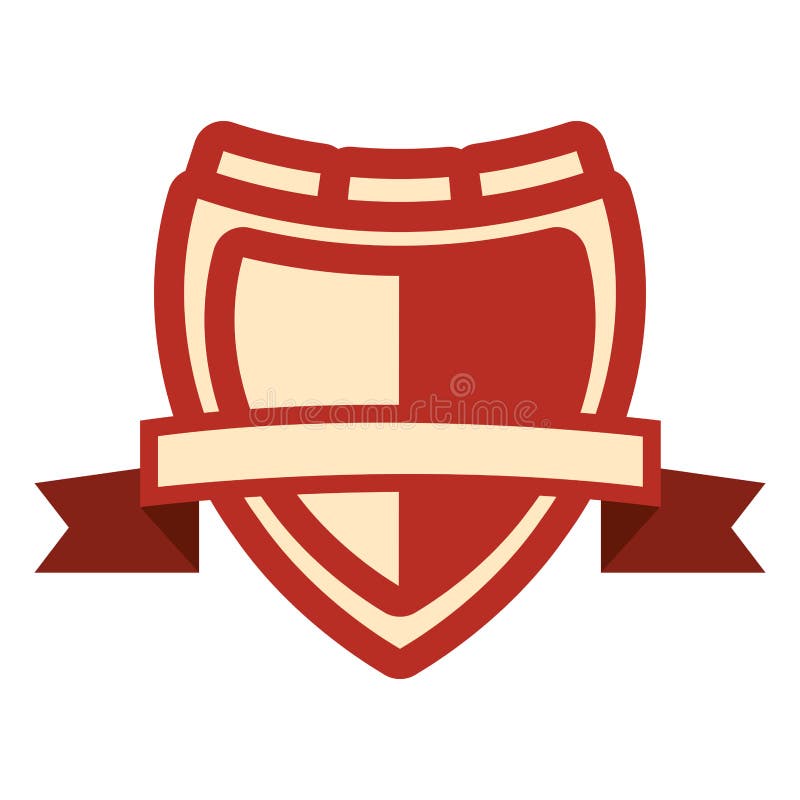 Emblem Badge Empty Template Stock Vector - Illustration of emblem ...