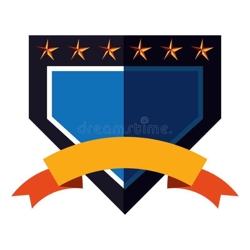 Emblem Badge Empty Template Stock Vector - Illustration of symbol ...