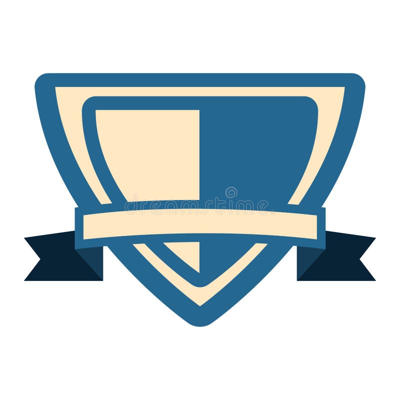 Emblem Badge Empty Template Stock Vector - Illustration of background ...