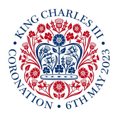 Emblem of the Coronation of King Charles III Editorial Stock Photo ...