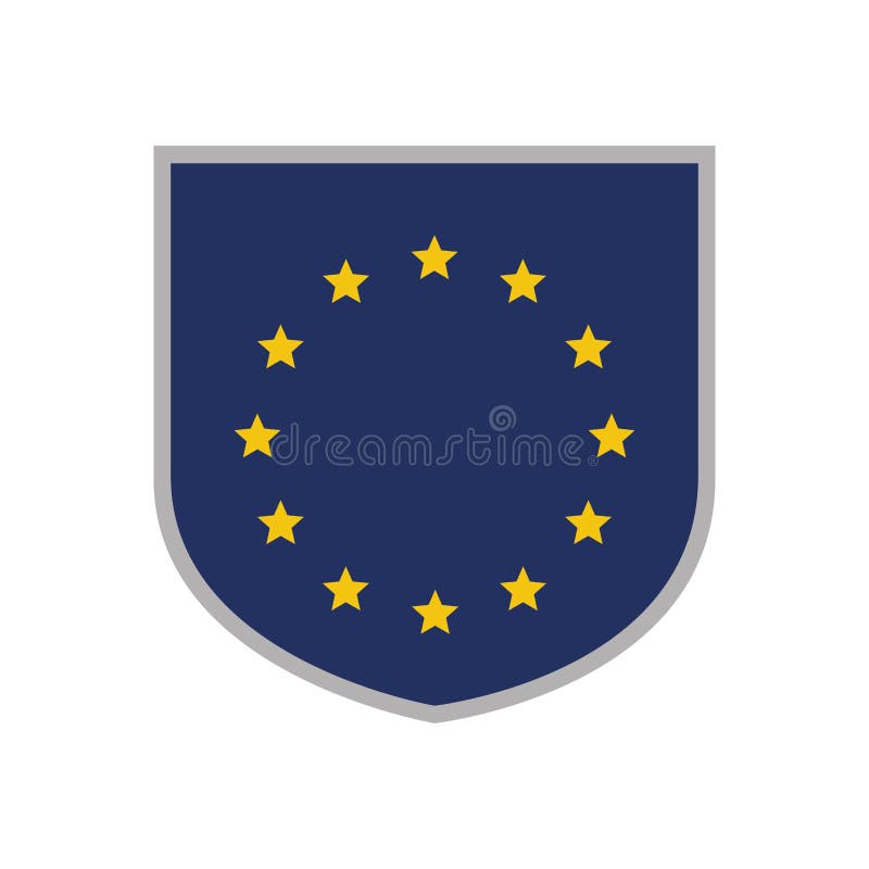 Emblem of the European Union Stock Vector - Illustration of graphic ...