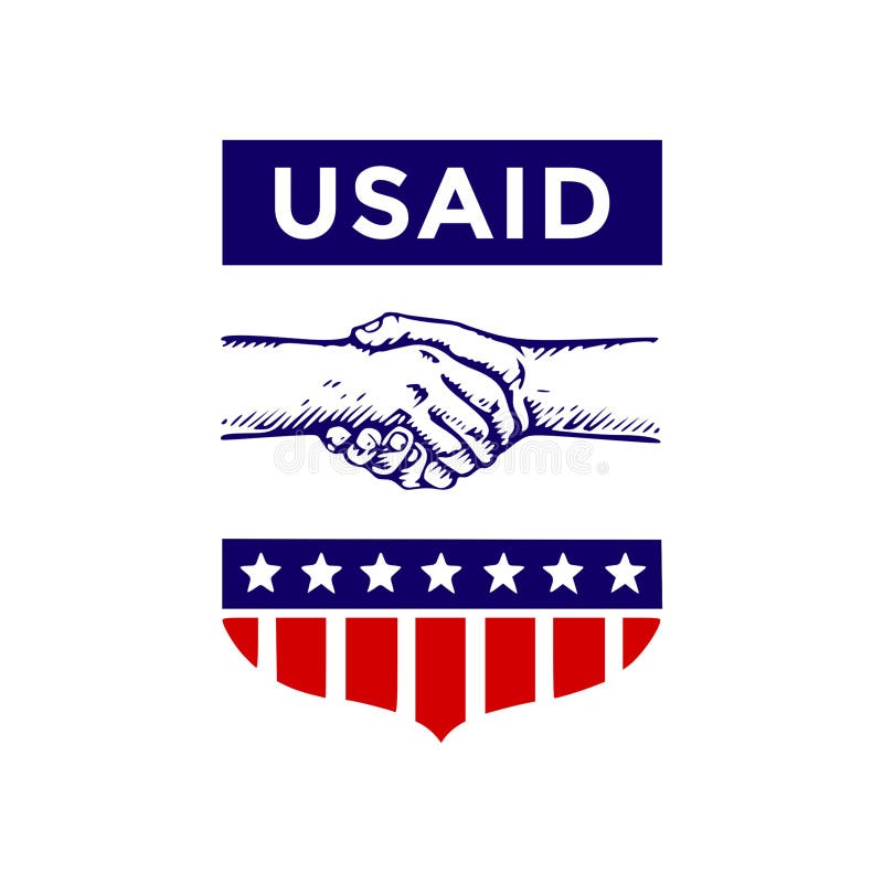 USAID emblem stock illustration. Illustration of cartoon - 361955374