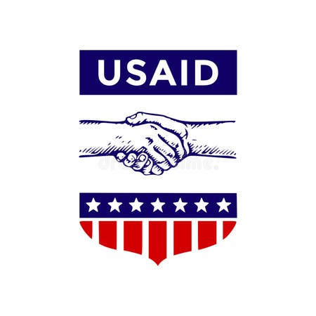 USAID emblem stock illustration. Illustration of cartoon - 361955374