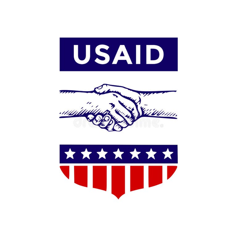 USAID emblem stock illustration. Illustration of cartoon - 361955374