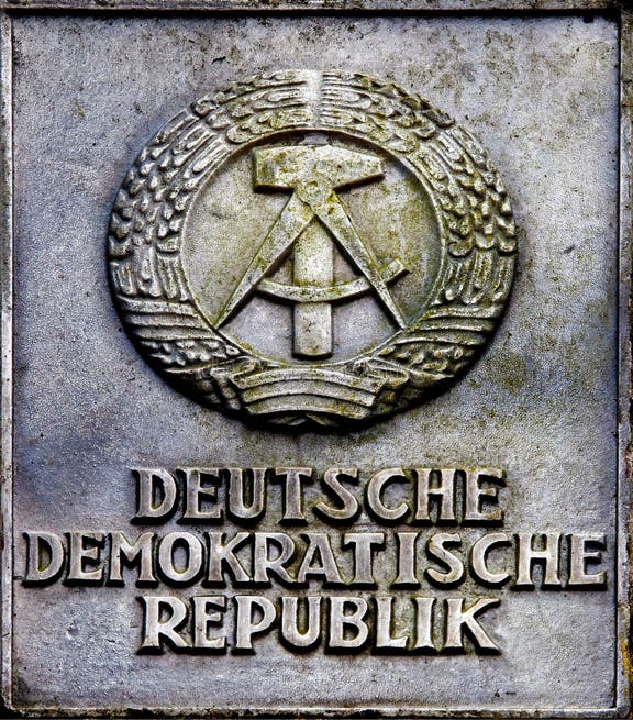 Emblem of German Democratic Republic Stock Image - Image of emblem ...