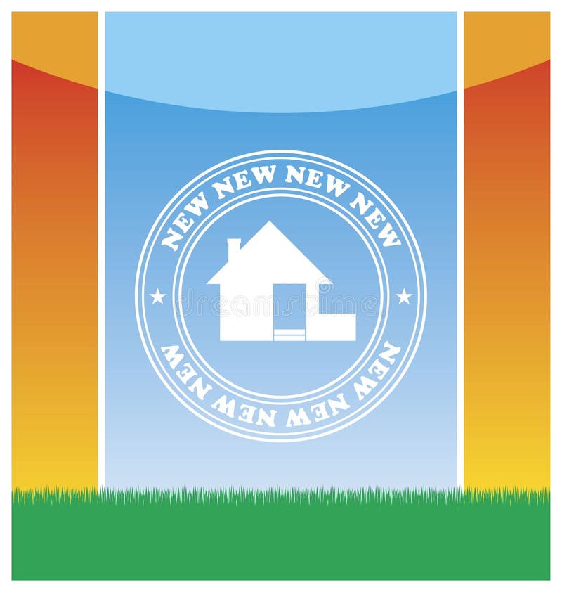 Under construction - blue stock vector. Illustration of graphic - 7381788