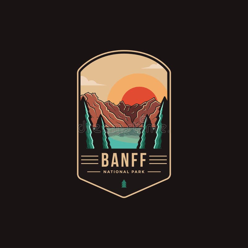 Banff National Park Stock Illustrations – 2,132 Banff National Park ...