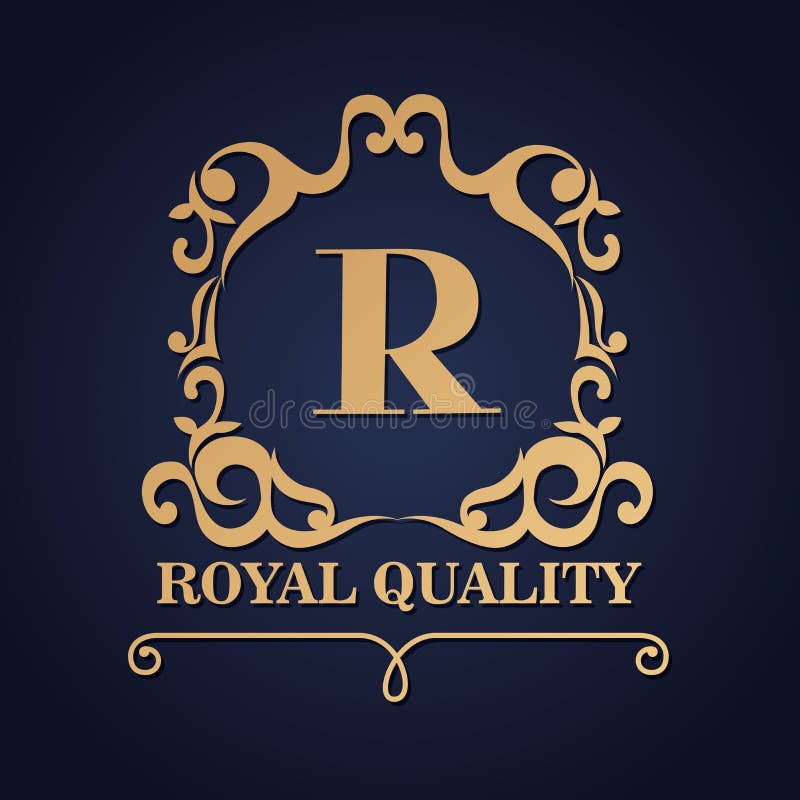 Emblem Royal Quality Design Stock Illustration - Illustration of royal ...