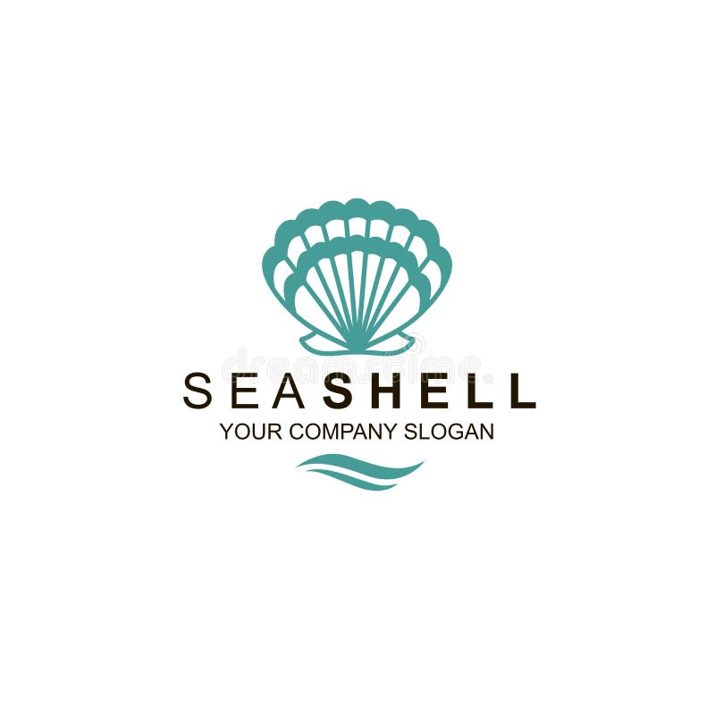 Emblem of seashell stock vector. Illustration of oyster - 170764809