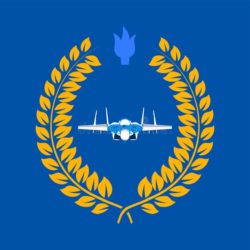Emblem War Plane Fighter stock vector. Illustration of equipment ...