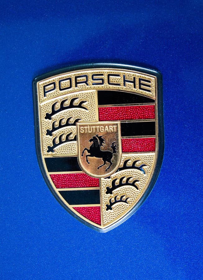 Símbolo Do Símbolo Do Emblema Porsche De 60 Anos E Sessenta Celebrando ...
