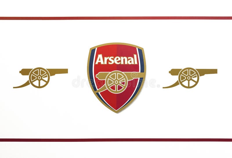 Símbolo del arsenal imagen de archivo editorial. Imagen de premier ...