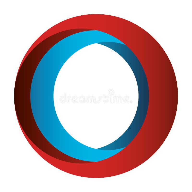 Emblema Del Negocio Con Forma Circular Ilustración del Vector ...