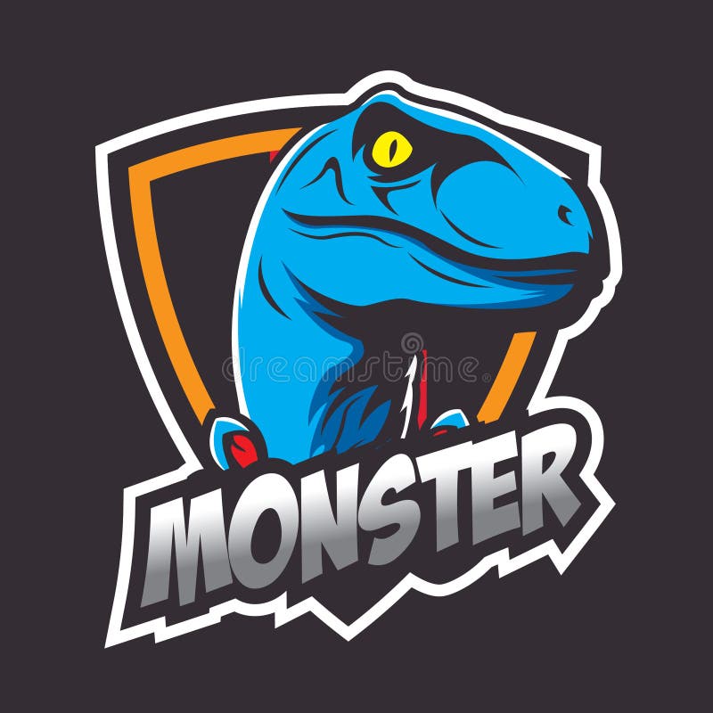 Emblema Ou Logotipo Para Uma Equipe De Esportes Ilustração do Vetor ...