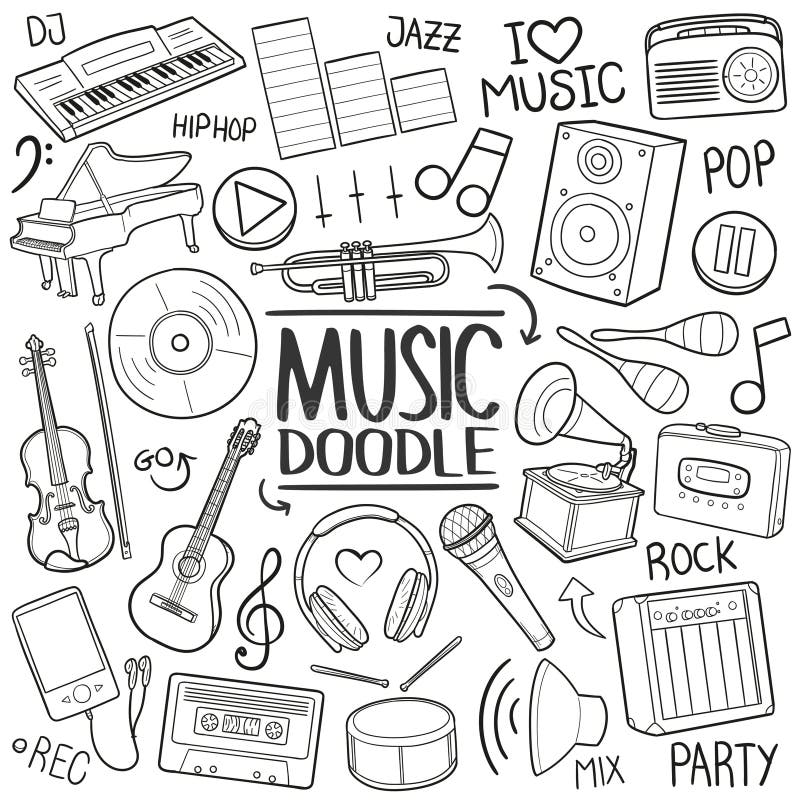 Healthy Food Traditional Doodle Icon Hand Draw Set Stock Vector ... Healthy Food Traditional Doodle Icon Hand Draw Set Stock Vector ...