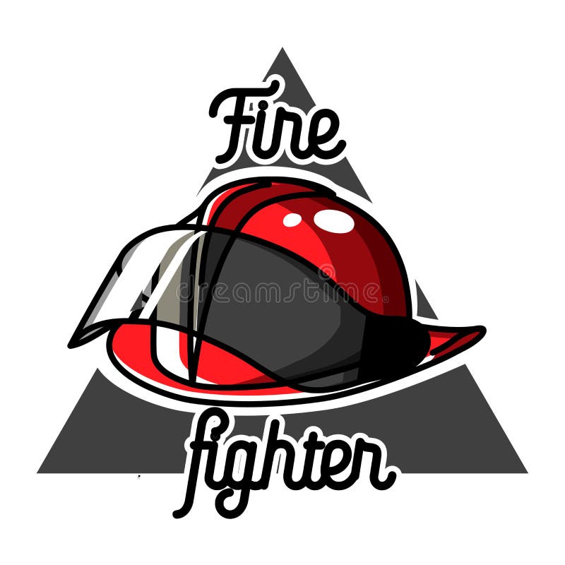 Insieme Del Corpo Dei Vigili Del Fuoco Degli Emblemi Dell'annata Di ...