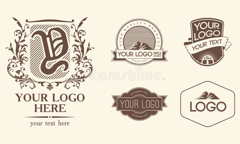 Emblems & logos stock vector. Illustration of symbol - 28263532