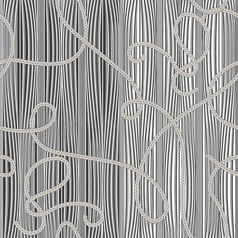 Emboss Striped 3d Seamless Pattern. Embossed Surface Waves Background ...