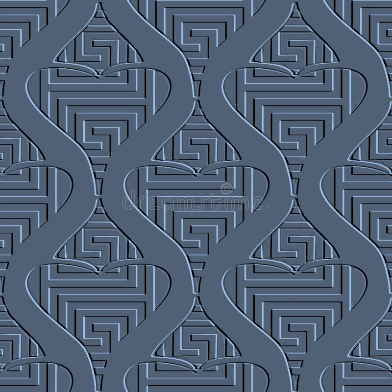 Blue Wave Embossed Pattern Stock Illustrations – 270 Blue Wave Embossed ...