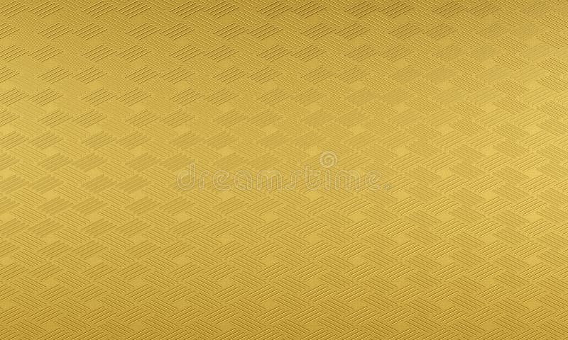 3D Render : Embossed Abstract Pattern Engraved on Gold Surface Stock ...