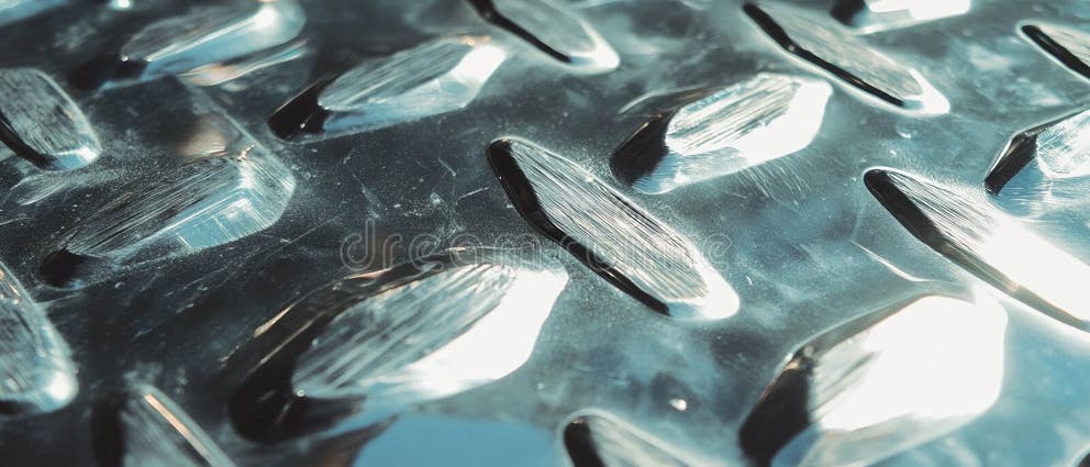 Embossed Aluminum Surface Showcasing Detailed Raised Design and ...