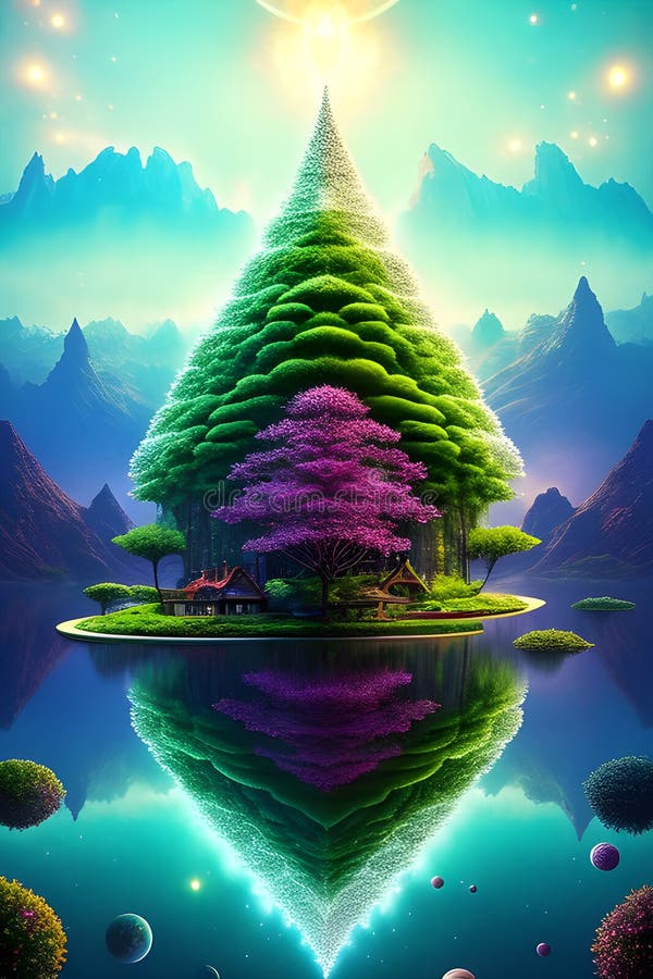 Embossed Amazing Generative Imaginary Fantasy Illustrations Bring ...