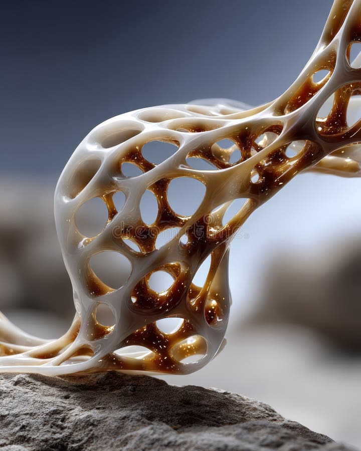 Embossed Biotech Patch Texture Featuring Double Helix and Braided ...