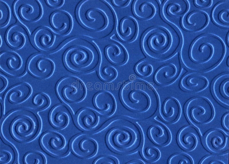 Embossed Blue Background. Embossed Dark Blue Backdrop. Background in ...