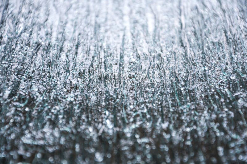 Embossed Glass Texture Close-up Background. Stock Photo - Image of ...