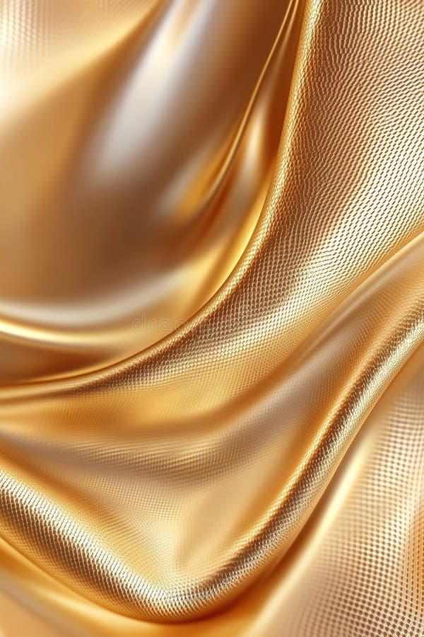 Embossed Metallic Texture in Warm Gold and Bronze Tones Creates a ...