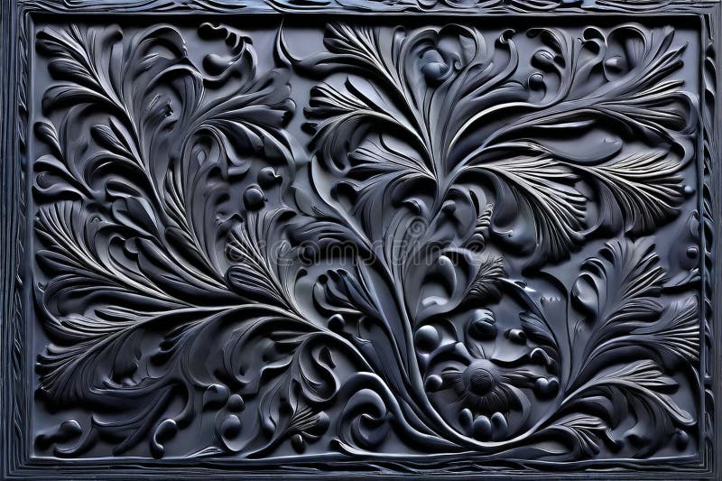 Embossed Paper Raised Patterns Imprinted on Paper Stock Illustration ...