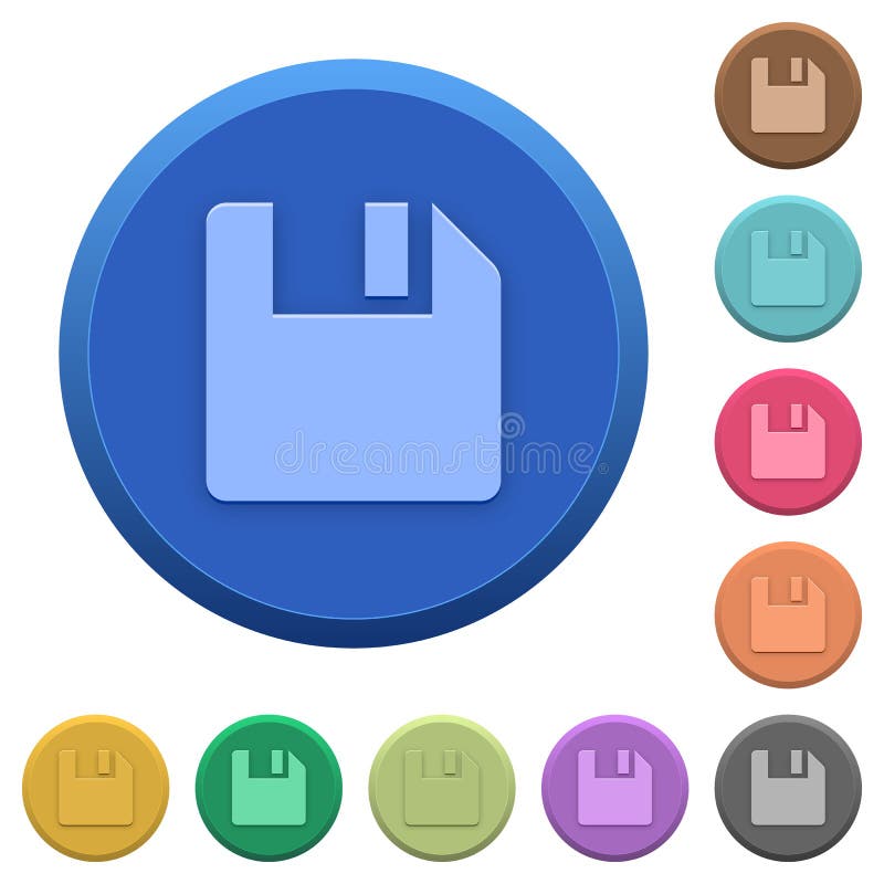 Embossed save buttons stock illustration. Illustration of buttons ... Embossed save buttons stock illustration. Illustration of buttons ...