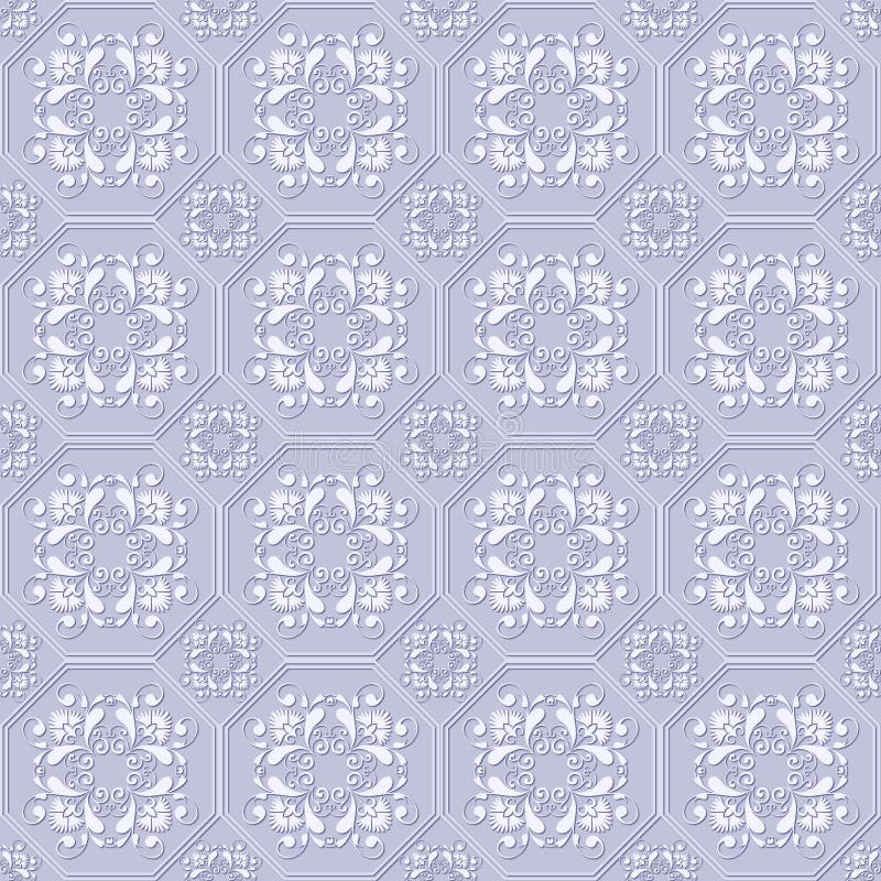 Embossed Regular Background with Cut Out Shapes. Regular Texture. Stock ...