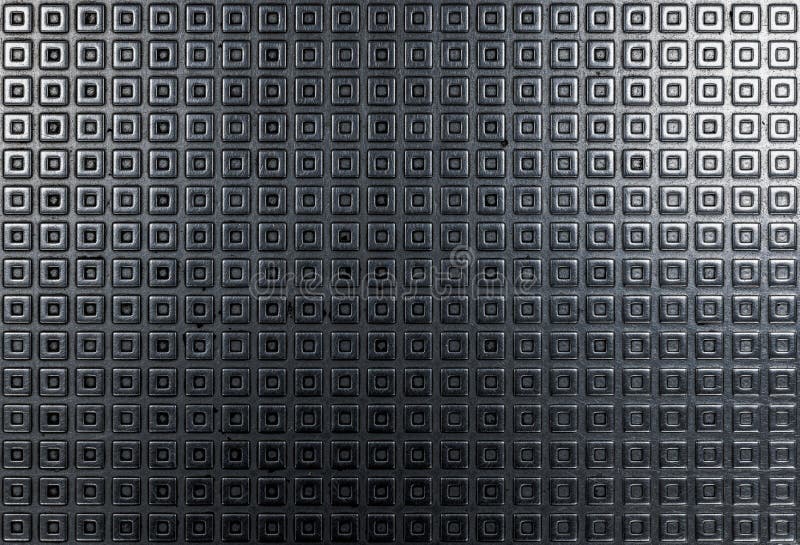 Embossed Stainless Steel Floor Texture Square Pattern Stock Photos ...