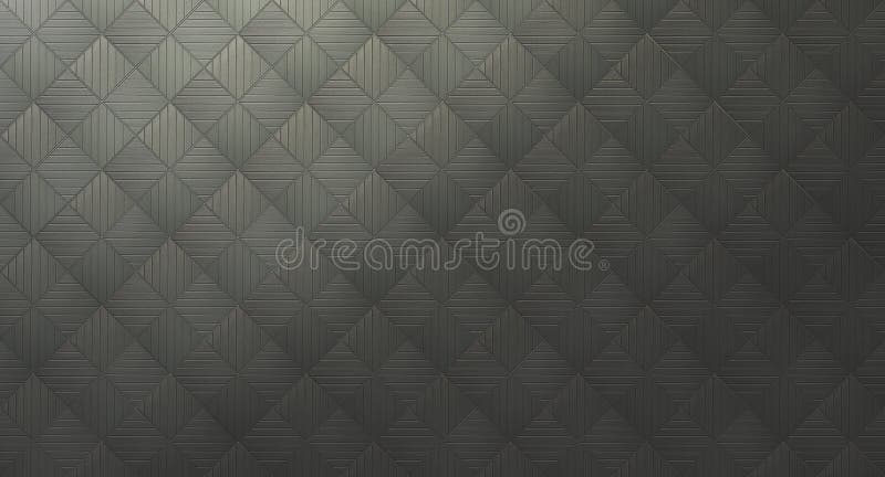 Embossed Steel Plate with Alternating Diamond Tile Pattern Stock Image ...
