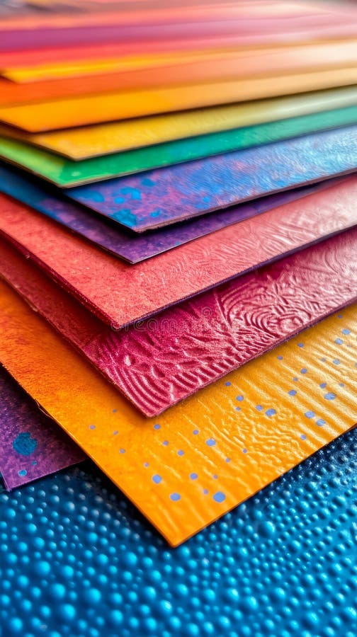 Embossing Folders for Creative Textured Designs Stock Illustration ...
