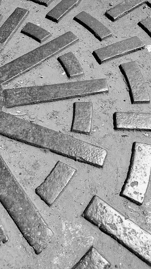 Embossing of Steel with Cement Floor. Stock Image - Image of cement ...