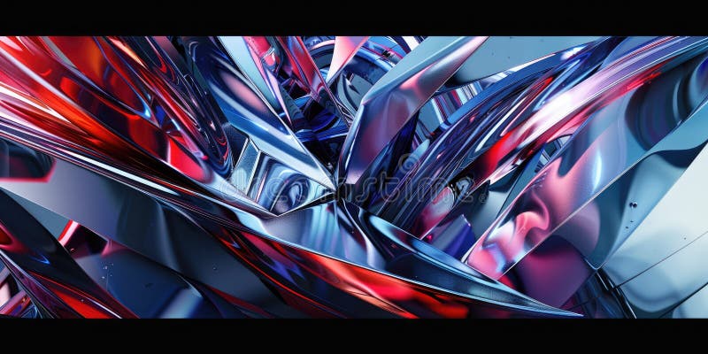 Embrace Abstract Art with Bold Colors and Sharp Lines for a Visually ...