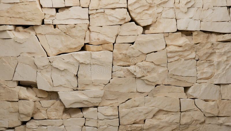 Rugged Elegance: Split-Faced Limestone Artistry. AI Generate Stock ...