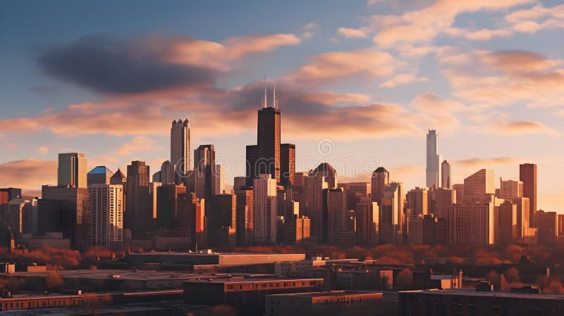 Embrace the Beauty of Chicago S Architectural Marvels Stock ...