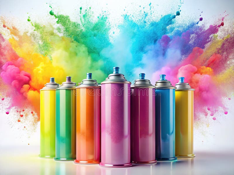 Stunning Pastel Spring Spray Paint Patterns Delicate Artistic Designs ...