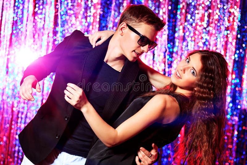 Embrace in dance stock photo. Image of laughing, female - 28344602