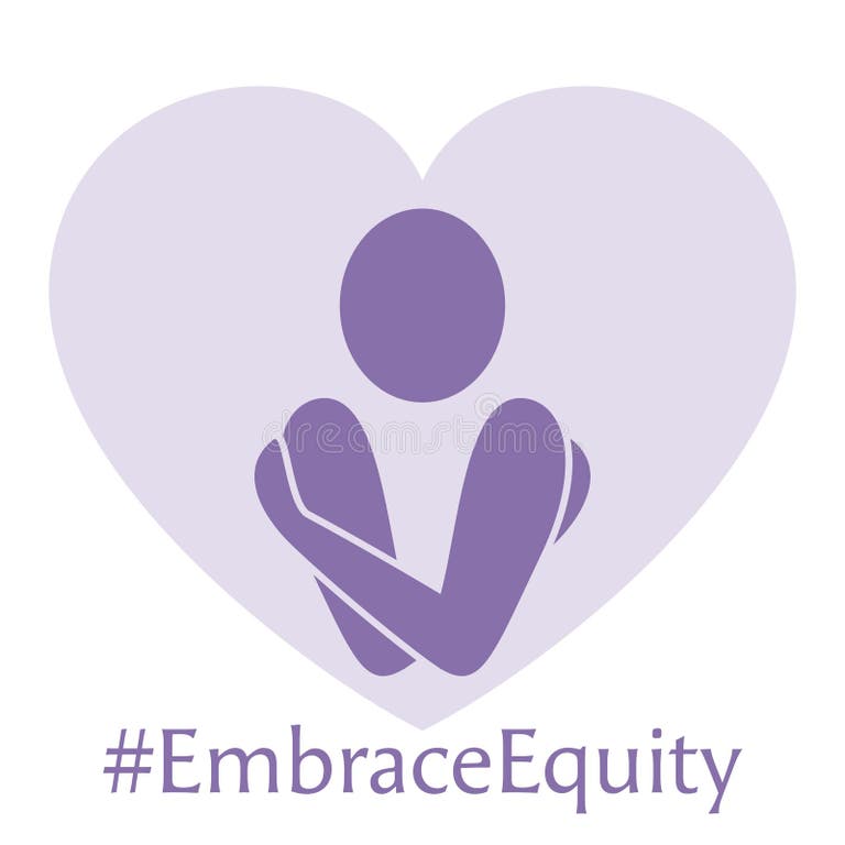 Embrace Equity logo stock vector. Illustration of people - 268112912