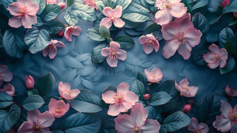 Clean and Modern Layout for Spring-themed Invitations. Stock Image ...