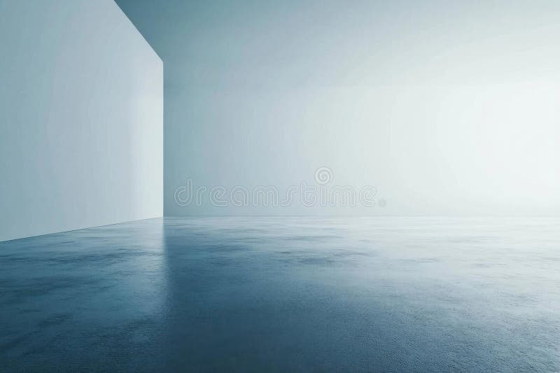 Embrace Simplicity, Minimalist Room Design with Seamless Surface, Light ...