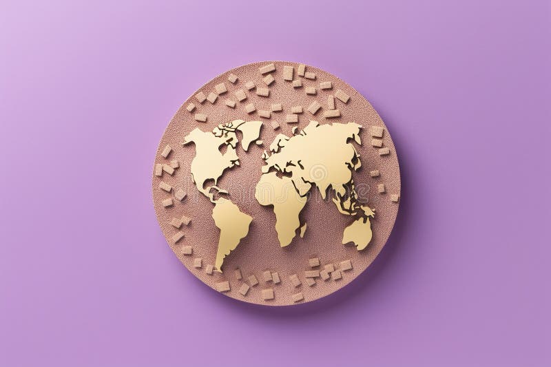 Embrace the Symbol of Peace with a Paper Cutout in the Shape of Planet ...